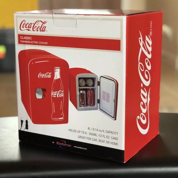 Coca Cola | Other | Classic Coca Cola Portable Fridgemini Cooler | Poshmark